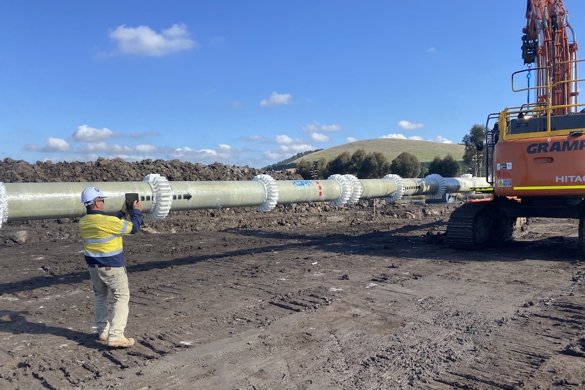 Water pipeline spacers a highlight of Ozwater’25 - Inside Water