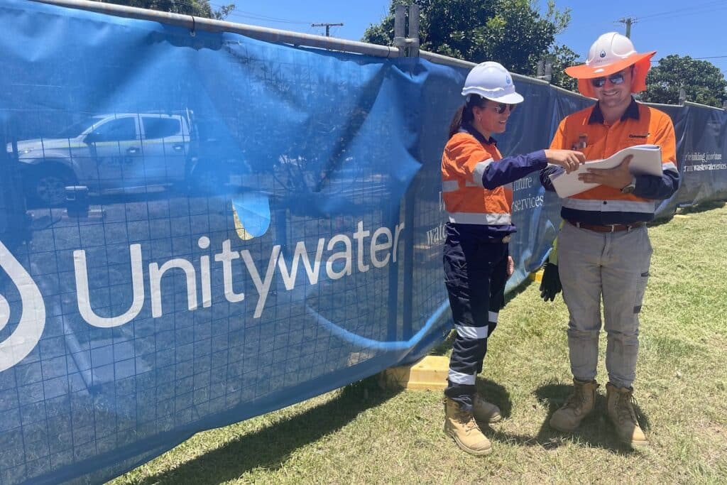 Unitywater recycles construction banner mesh in industry first - Inside ...
